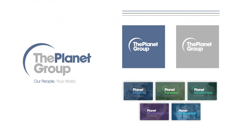 The Planet Group Re-Brand by Ouch Design